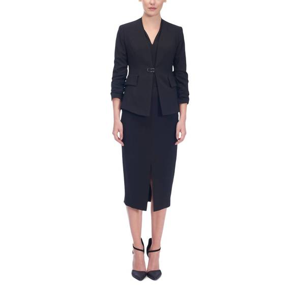 Iris Setlakwe | Jackets & Coats | Nwt Iris Setlakwe Black Crepe Blazer ...